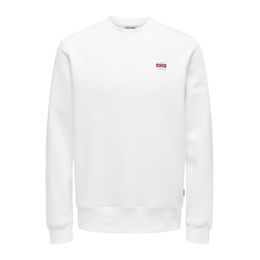 Only & Sons Only & Sons Sweatshirt 'ONSDAWSON' male White size XXL
