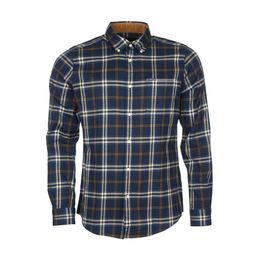 Barbour Hemd Herren Gr&ouml;&szlig;e XXL beige / navy / safran