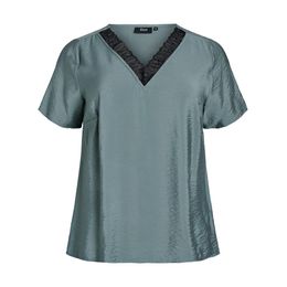 ZIZZI Bluse Damen Gr&ouml;&szlig;e XL/XXL gr&uuml;n / schwarz