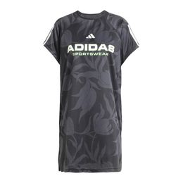 adidas Sportswear Sportkleid 'Tiro' Damen Gr&ouml;&szlig;e XS/S basaltgrau / dunkelgrau / grasgr&uuml;n / wei&szlig;