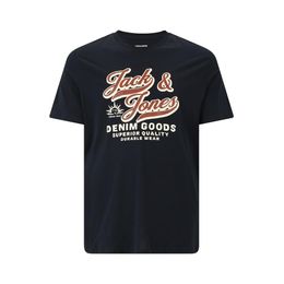 Jack & Jones Plus Jack & Jones Plus T-Shirt Herren Gr&ouml;&szlig;e XL navy / braun / wei&szlig;