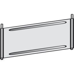 hofe Trennblech für Fächer-Regal, verzinkt, für Fachboden, BxT 1000 x 400 mm