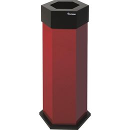 Wertstoffsammler Sixco smart, Volumen 1 x 45 l, rubinrot kaiserkraft
