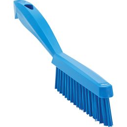 vikan Handbürste kurzer Stiel, extrahart, schmal, VE 10 Stk, blau