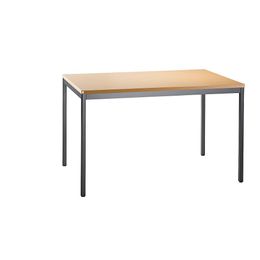 LENA - Schreibtisch, Tiefe 800 mm, Breite 1200 mm, 1 Unterschrank möglich, Buche-Dekor kaiserkraft