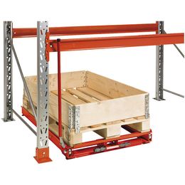 Montagesatz für Auszug Palettenregal Space, BxT 850 x 1100 mm, Fachlast 700 kg kaiserkraft