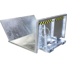 eurokraft pro Langgutkipper LGK, LxBxH 1440 x 1500 x 780 mm, Traglast 1000 kg, feuerverzinkt