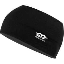 P.A.C. PAC Merino Headband total black - Gr&ouml;&szlig;e One size 8816