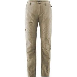Fj&auml;llr&auml;ven Fj&auml;llr&auml;ven Travellers MT Zip Off Trousers Women light beige - Gr&ouml;&szlig;e 44 Damen 84759
