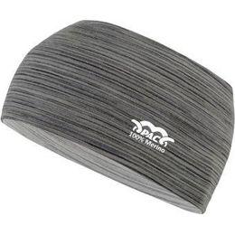 P.A.C. PAC Merino Headband multi stone rock - Gr&ouml;&szlig;e One size 8816