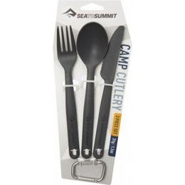 Sea To Summit Camp Cutlery Set charcoal ACUTLCH