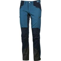 Lundhags Makke Womens Pant regular - petrol/deep blue - Gr&ouml;&szlig;e 36 Damen 1124003