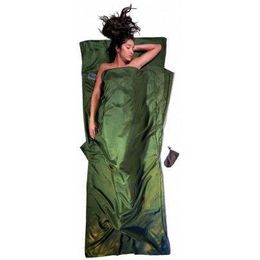 Cocoon TravelSheet Seide dark olive green - Gr&ouml;&szlig;e 220x90cm ST70