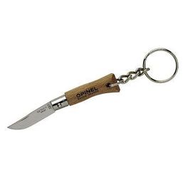 Opinel Opinel Messer mit Anh&auml;nger buche - Gr&ouml;&szlig;e No.02 - 3,5cm 254024