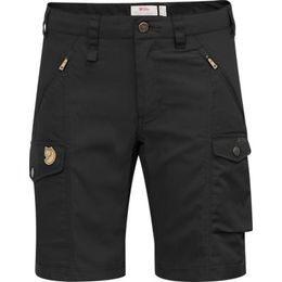 Fj&auml;llr&auml;ven Fj&auml;llr&auml;ven Nikka Shorts Curved Women black - Gr&ouml;&szlig;e 34 Damen 89731