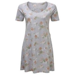 Sherpa Adventure Gear Kira Swing Dress Women alloy floral - Gr&ouml;&szlig;e XS SW5157