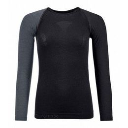 Ortovox Merino 120 Competition Light Long Sleeve Women black raven - Gr&ouml;&szlig;e XL 85581