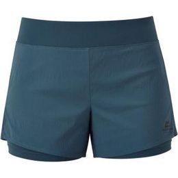 Mountain Equipment Dynamo Womens Twin Short majolica blue - Gr&ouml;&szlig;e 10 UK Damen 005986