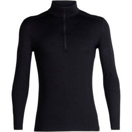 Icebreaker 200 Oasis LS Half Zip black - Gr&ouml;&szlig;e XXL 104367