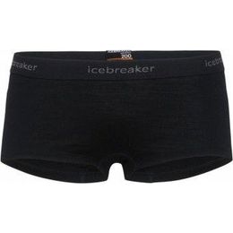 Icebreaker 200 Oasis Boy Shorts Women black - Gr&ouml;&szlig;e XS 104467