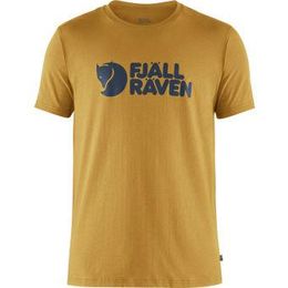 Fj&auml;llr&auml;ven Fj&auml;llr&auml;ven Fj&auml;llr&auml;ven Logo T-Shirt ochre - Gr&ouml;&szlig;e S 87310