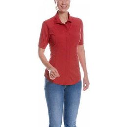 Tatonka Sejo Womens Short Sleeve Shirt lava red - Gr&ouml;&szlig;e 36 Damen 8437