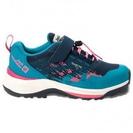 Jack Wolfskin Villi Hiker Texapore Low Kids dark sea - Gr&ouml;&szlig;e 35 Kinder 4056831