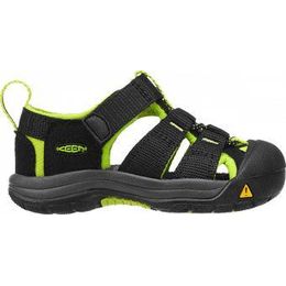 Keen Kids Newport H2 black/lime green - Gr&ouml;&szlig;e 39 Kinder 1009965-7US Youth