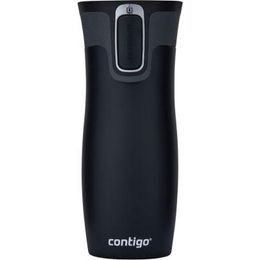 Contigo West Loop Thermobecher matt black logo - Gr&ouml;&szlig;e 470 ml 2095800