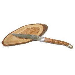 Laguiole Forge de Laguiole Taschenmesser, 2 Mitres Inox satiniert - wacholder - Gr&ouml;&szlig;e 11cm 03677/1211INGESAT