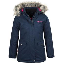 Trollkids Girls Oslo Coat XT navy/magenta - Gr&ouml;&szlig;e 128 Kinder 180