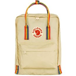 Fj&auml;llr&auml;ven Fj&auml;llr&auml;ven Kanken Rainbow light oak/rainbow pattern - Gr&ouml;&szlig;e 16 Liter 23620