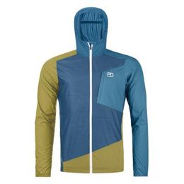 Ortovox Windbreaker Jacket petrol blue - Gr&ouml;&szlig;e S 60009