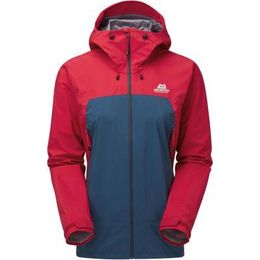 Mountain Equipment Firefox Womens Jacket majolica blue/capsicum red - Gr&ouml;&szlig;e 12 UK Damen 006003