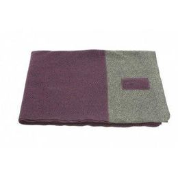 Mufflon Mu-Blanket lila/anthrazit S29-S10 - Gr&ouml;&szlig;e 200x140cm 43170