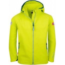 Trollkids Kids Kvalvika Jacket lime/dolphin blue - Gr&ouml;&szlig;e 92 Kinder 328