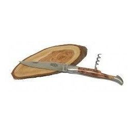 Laguiole Forge de Laguiole mit Korkenzieher, 2 Mitres Inox satiniert - wacholder - Gr&ouml;&szlig;e 12cm 04015/22121INGE