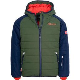 Trollkids Kids Hafjell Snow Jacket Pro navy/forest green/orange - Gr&ouml;&szlig;e 92 Kinder 514