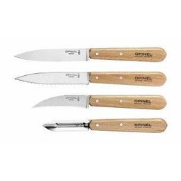 Opinel K&uuml;chenmesser Set 4-teilig buche 254152
