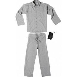 Cocoon 100% Egyptian Cotton Mens Travel Pyjama Insect Shield safari grey - Gr&ouml;&szlig;e M IECMP90