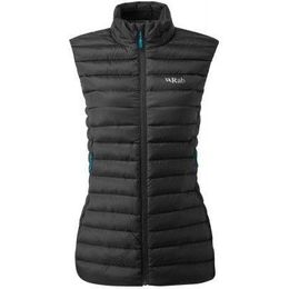 Rab Microlight Vest Women black BL - Gr&ouml;&szlig;e 8 UK Damen QDB19