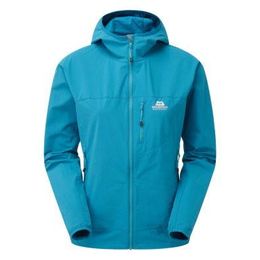 Mountain Equipment Echo Hooded Jacket Womens tasman blue - Gr&ouml;&szlig;e 10 UK Damen 002353