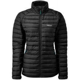 Rab Microlight Jacket Women black BL - Gr&ouml;&szlig;e 10 UK Damen QDB17