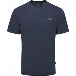 Rab Crimp Elevation Tee tempest blue TMB - Gr&ouml;&szlig;e L QBL68
