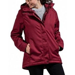 Tatonka Jonno Womens Hooded Jacket cherry red - Gr&ouml;&szlig;e 36 Damen 8652