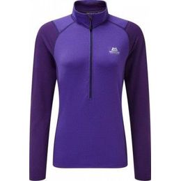 Mountain Equipment Eclipse Zip Tee Women han purple - Gr&ouml;&szlig;e 14 UK Damen 002288