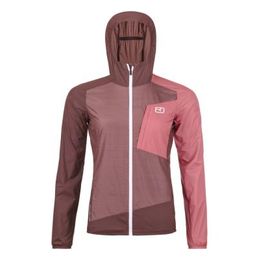 Ortovox Windbreaker Jacket Women mountain rose - Gr&ouml;&szlig;e S 60010
