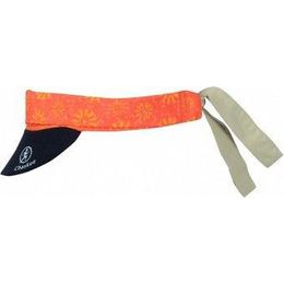 Chaskee Visor Snap Cap Happy Flowers rot-orange - Gr&ouml;&szlig;e One size 016HAFL