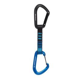 Black Diamond HotForge Hybrid Quickdraw straight/wire - blue - Gr&ouml;&szlig;e 12 cm 381117