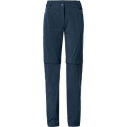 Vaude Womens Farley Stretch ZO T-Zip Pants II dark sea - Gr&ouml;&szlig;e 36 Damen 42619